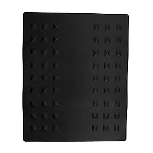 Colortrak Heat-Resistant Styling Station Mat, Silicone Mat Prevents Work Surfaces from Heat Damage of Styling Tools, Prevent Tool from Falling or Slipping, Black, 9 x 11 inches