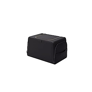 KOWMsnh Closet Mounted Storage Collapsible Car Organizer Trunk Storage Bag Car Accessories Organizer Portable Cars Storage Black for Auto Trucks Trunk Box Boxs (Size : A)