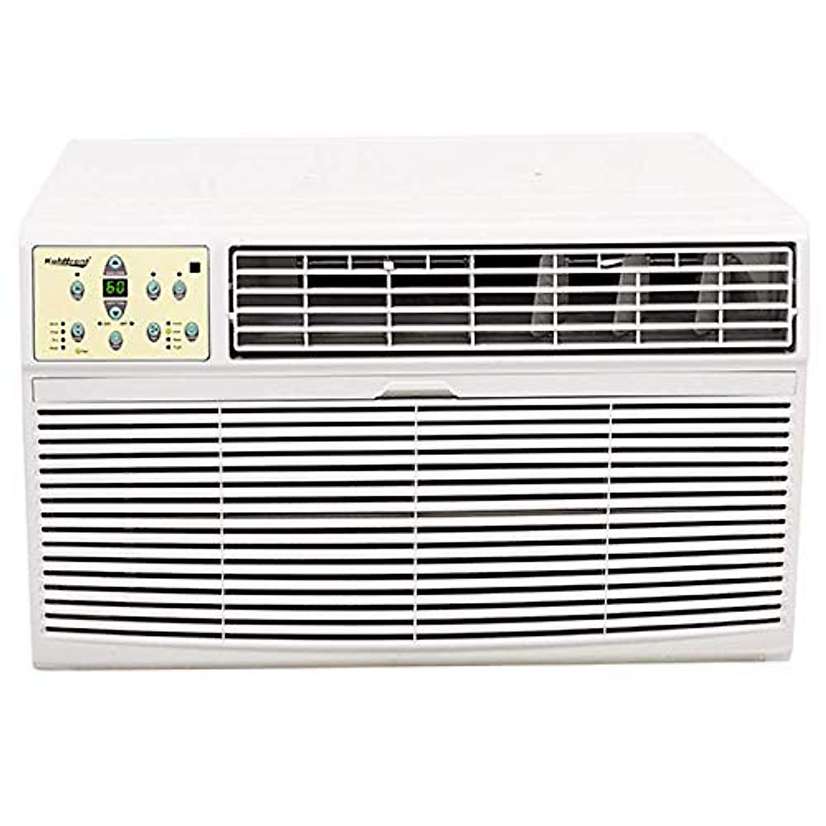 Koldfront WTC12001WSLV 12,000 BTU 208/230V Through the Wall Heat/Cool Air Conditioner with Sleeve