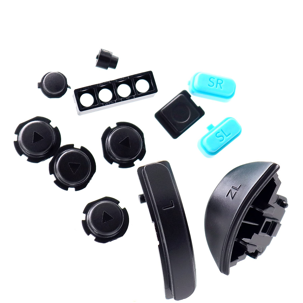 Deal4GO Left Joy-con Button Set w/Directional Buttons L ZL SR SL Home SYNC - Triggers Replacement for Nintendo Switch Joy Con Controller