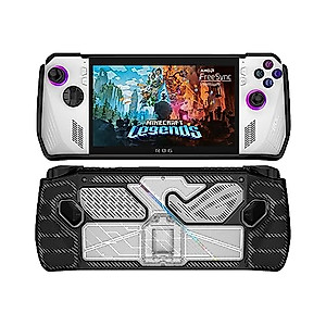 T Tersely Protective Case for ASUS ROG Ally 2023 with Built-in Kickstand,Grip Cover with Shock-Absorption and Anti-Scratch Design Cover Accessories Compatible with ROG Ally