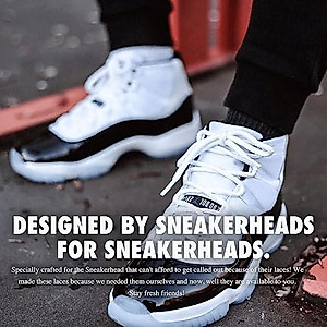 Proof Culture Premium Jordan 11 Laces - Oval Thick Shoe Laces for Sports and Gym - Round Shoe Laces Replacement