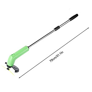 Trimmer Cordless Lawn Weed Cutter Edger with Zip Ties Gardening Mowing Tools Kit