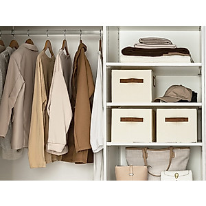 StorageWorks Decorative Storage Bins for Shelves