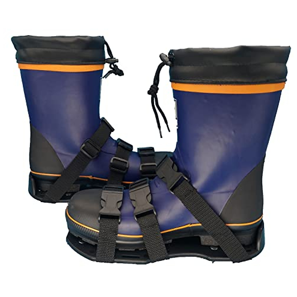 Osaava 47952 Gunite Spiked Shoes for Epoxy Floor Coating Installation 3/4” Short, Spikes Perfect for Applying Epoxy Garage Floors Shoes, Adjustable 6 Straps Full Assembled Sturdy (1 Pair)