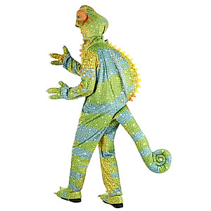Fun Costumes Realistic Adult Chameleon Costume X-Large