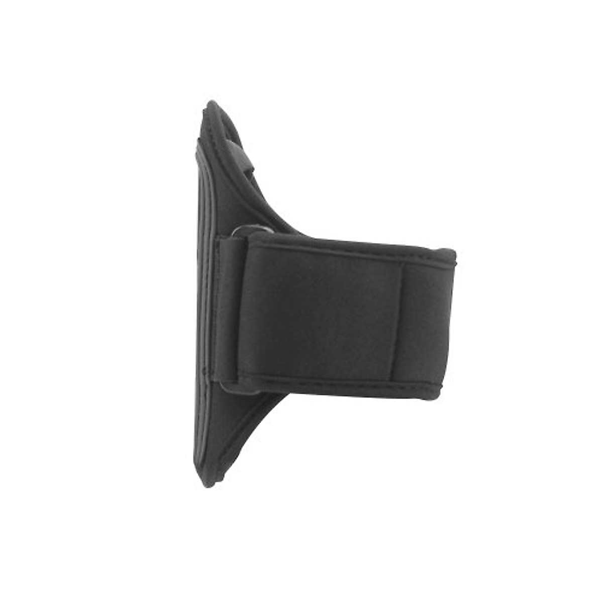 Armband for Apple iPhone 5 5s 4 4S (10 inches long band) -Neoprene-Lightweight-Washable- by Cellet – Black - Retail Packaging