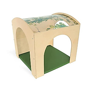 Whitney Brothers Nature View Reading Retreat And Mat Set, Natural Uv,28.75 x 29.75 x 28.75, WB2432