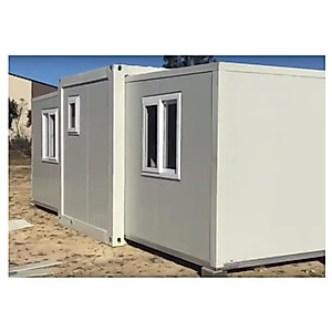 Extendable Cabin Fire Container Modern Duplex Design Butterfly Building Prefab House
