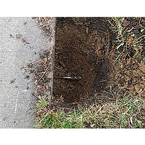 Eagle Tool US ETD75072 Dirt Auger, 3/4-Inch Head with 72-Inch Shank Included, Made in The USA