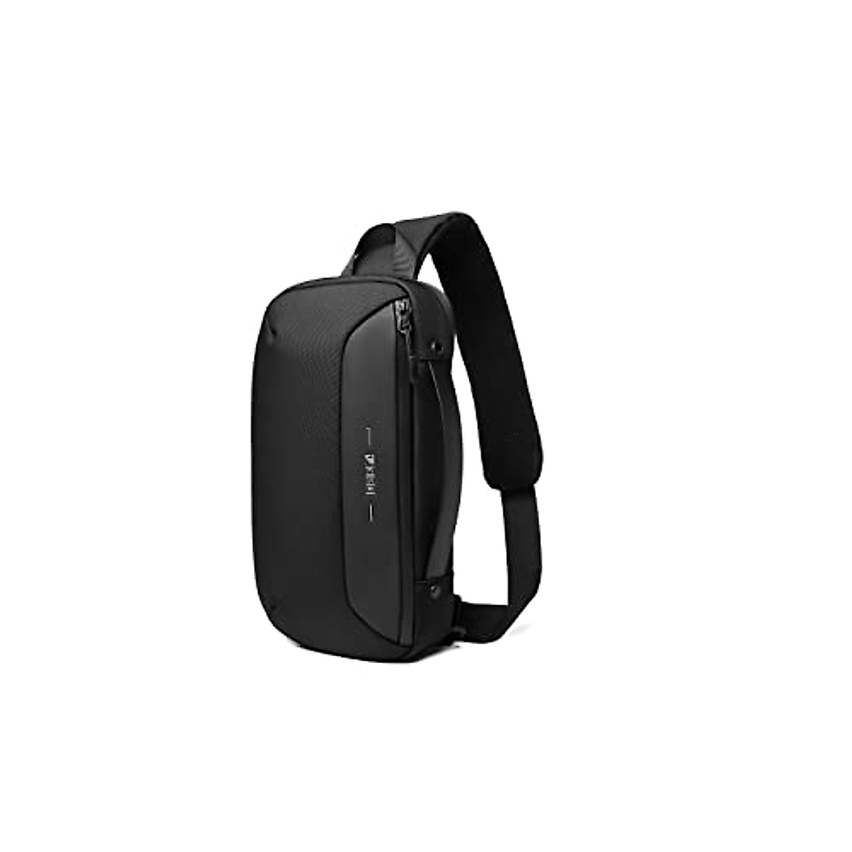 Yakelo Sling Bag Large-Capacity Shoulder Backpack Crossbody Bag Casual Chest Bag For Men With USB Charging Port，Waterproof And Anti-Theft Suitable For Hiking And Cycling Day Bag