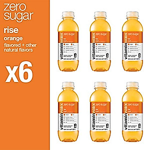 Vitaminwater Zero Rise Water, 16.9 Fl Oz (pack of 6)