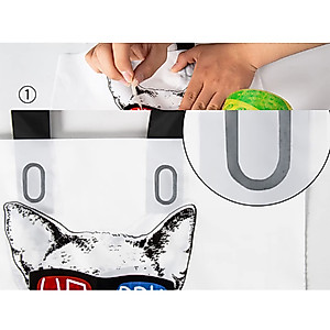 Custom Plastic Bags with Handle Logo Words Personalized Merchandise Packing Bags for Shirts Party 50 100 200 Pcs Options