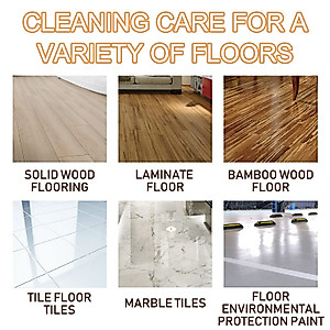 LONGLUAN Powerful Decontamination Floor Cleaner, Momeng Floor Cleaner Orange, Ondaum Floor Cleaner, Multipurpose Cleaning Concentrate, Natural Floor Cleaner for Mopping (2pcs)