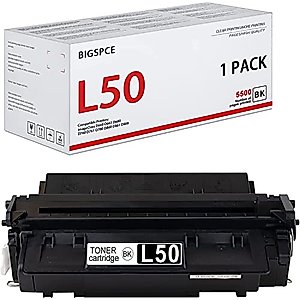 L50 Toner Cartridge: Replacement for Canon L50 Toner imageClass D660 D661 D680 D760 D761 D780 D860 D861 D880 Printer Toner, 1 Pack Black | L-50 (6812A001)