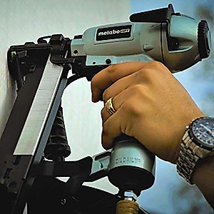 Metabo HPT Cap Stapler, Pneumatic, 18 Gauge, 1" Cap Diameter, 7/8" to 1-1/2" Staple Length, 5-Year Warranty (N3808AP)