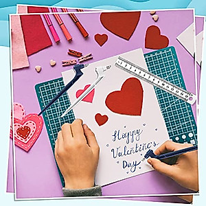 34 Pcs Craft Cutting Tools Set, 360 Degree Rotating Blade Craft Knife Stainless Steel Gyro Cutter with Replacement Heads Cutting Mat Steel Ruler for DIY Paper Craft, Scrapbooking, Craft Stencil