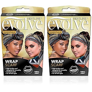 Evolve Wrap Scarf - Tribal Print MULTI-COLORED