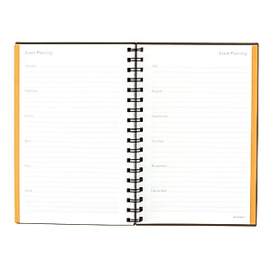 AT-A-GLANCE PLAN.WRITE.REMEMBER. 80620330 Planning Notebook Two Days Per Page, 6 x 9, Gray
