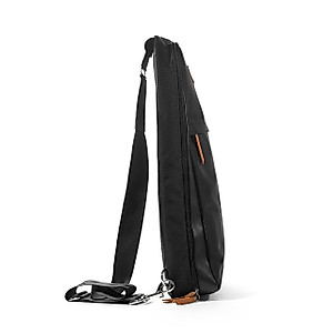 Chef Knife Bag for Men & Women with Leather & Nylon, Best for Carrying Knives, Kitchen Tools, Cookbooks & Tablets, Roundsman M(sqd)