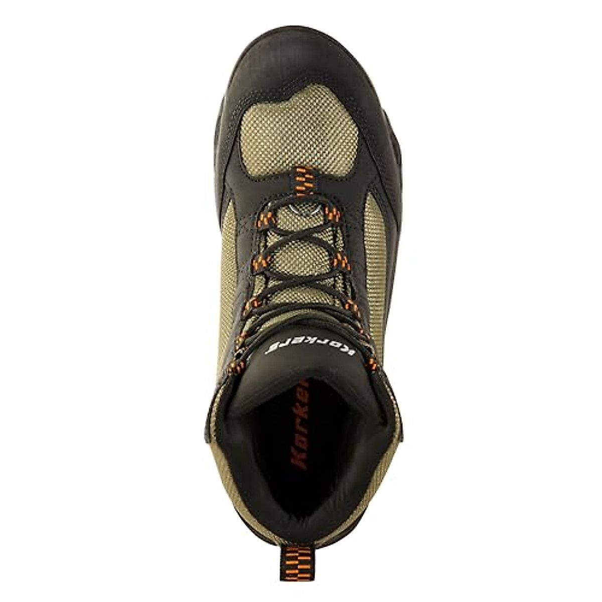 Korkers Greenback Wading Boots - Packed with The Essentials - Includes Interchangeable Kling-On & Studded Kling-On Soles - Size 8