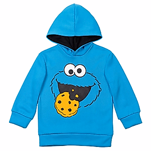 Sesame Street Cookie Monster Toddler Boys Fleece Pullover Hoodie 5T