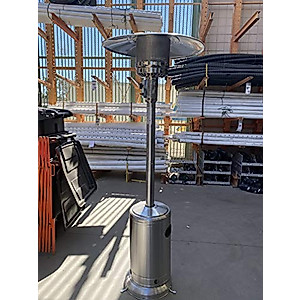Hampton Bay 48000 Btu Stainless Steel Patio Heater