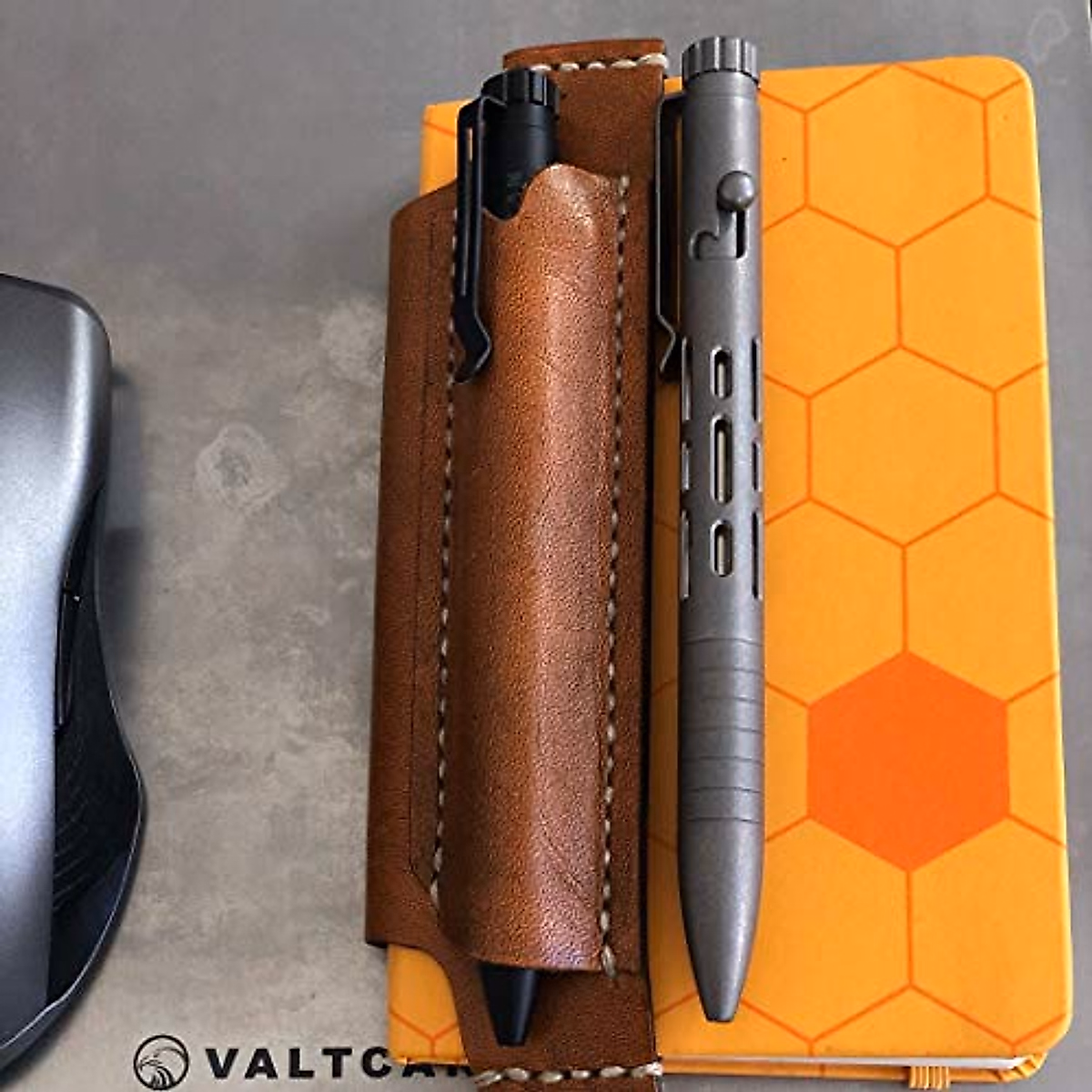 Valtcan Titanium Cyberpen Bolt Pen EDC Writer Gear Stonewash