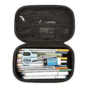 ZIPIT Colorz Pencil Box, Holds Up to 60 Pens, Durable Storage Container for School and Office Supplies, Secure Zipper Closure