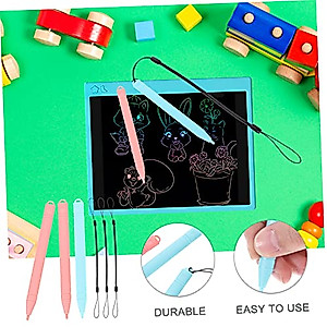 Mikikit 4 Sets LCD Drawing Board Pen LCD Drawing Tablet LCD Writing Tablet for Stylus Pen for Tablet Board Stylus Writing Supplies & Correction Supplies Writing Tablet Pen Pens