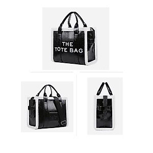 Tote Bag for Women, PU Leather Tote Bag with Lamb Wool, Shoulder Crossbody Bag for Work/Travel (Khaki)