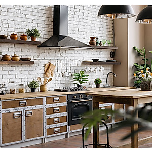 IKJZIZP Rustic Farmhouse Floating Shelves for Wall Decor Storage Wood Wooden Wall Shelves for Bedroom Bathroom Kitchen Living Room - Brown Set of 4