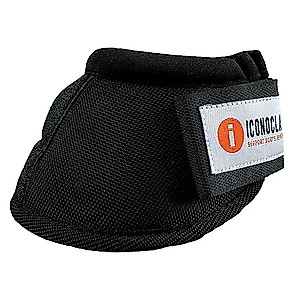 Iconoclast Horse Bell Boots Black M