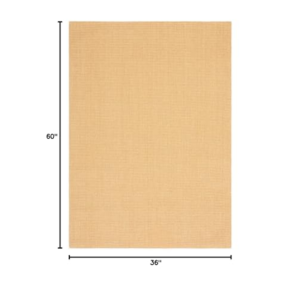 MARTHA STEWART x SAFAVIEH 3' x 5' Natural/White MSR9501H Sisal & Jute Area Rug