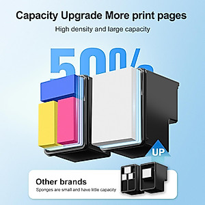 WEKVA Remanufactured Ink Cartridge Replacement for HP Ink 63 63XL Works for HP OfficeJet 3830 4650 4655 5255 5258 5200 3833 Envy 4520 4512 DeskJet 1112 2130 3630 3633 Printer (1 Black,1 Color,2 Pack)