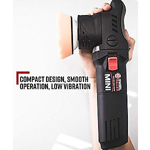 Adam’s Swirl Killer 12mm Car Buffer Polisher Kit - Orbital Polishing Paint Correcting Buffer Tool - Car Scratch Remover, Correcting Polish - Use Post Car Wash Clay Bar & Pre Wax or Ceramic Coating