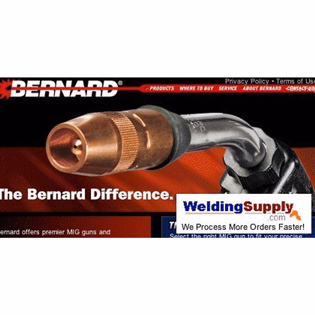 Bernard Q2015ah8em Mig Gun Assy Miller Direct