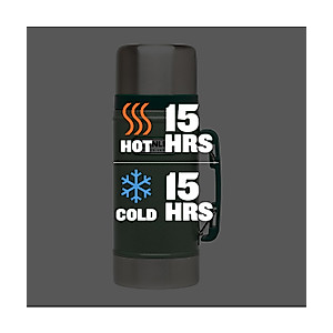 Stanley Classic Vacuum Food Jar 24oz Hammertone Green