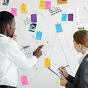 18 Pack Lined Sticky Notes 4 x 6 Inch Colorful Self Sticky Notes Lined Memos for School Office and Home Supplies, 540 Sheets, 6 Colors