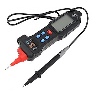 Smgda Digital Multimeter Pen Type Non Contact NCV AC/DC Voltage Electrical Tester Voltmeter Ohmmeter Ohm Resistance, Diode Test, Continuity Alarm, Live/Null Line Meter with LCD Backlit and Flashlight