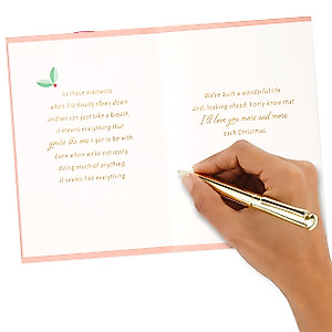 Hallmark Romantic Christmas Card (All I Want for Christmas)