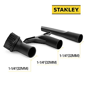 Stanley 13-3303 Cleaning Kit Fits for Wet Dry Vacuum 1-1/4" hose, 3 Pack