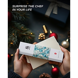 KYOKU 4.5" Utility Knife, Japanese Kage Series Tomato Knife with Rosewood Handle, Sharp 3 Layer High Carbon Steel Kitchen Knife with Gift Box for Meat Vegetable Fruit Cutting Slicing Chopping