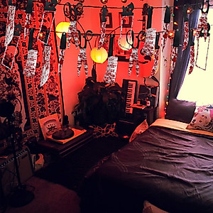 Bloody Weapons Garland Banner - Halloween Zombie Vampire Party Decorations Supplies