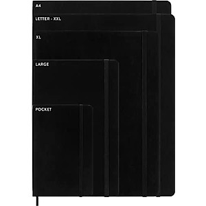 Moleskine Classic Notebook, Soft Cover, XL (7.5" x 9.5") Ruled/Lined, Reef Blue, 192 Pages