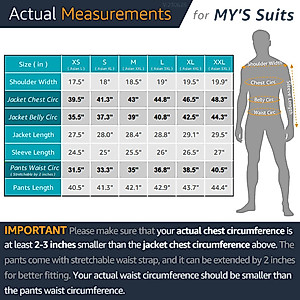 MYS Mens 3-Piece Suit Shawl Lapel One Button Tuxedo Slim Fit Premium Dinner Jacket Vest Pants & Tie Set Deep Red