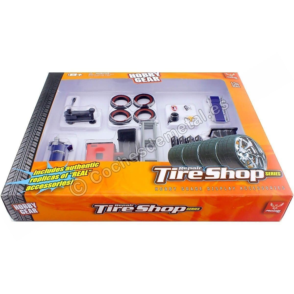 Repair Tire Shop Series 1:24 Scale - 20 pc set