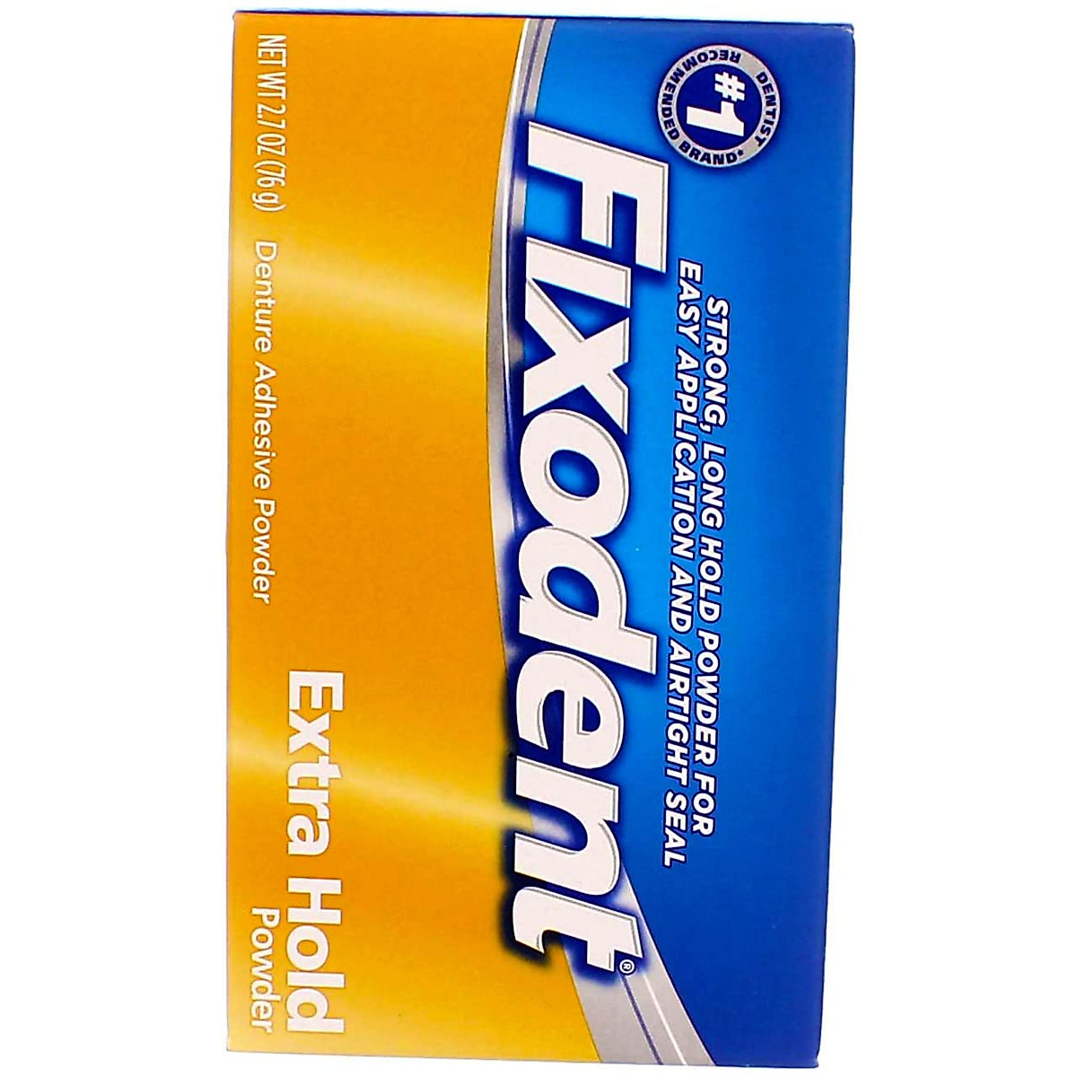 Fixodent Extra Hold Denture Adhesive Powder, 2.7 oz