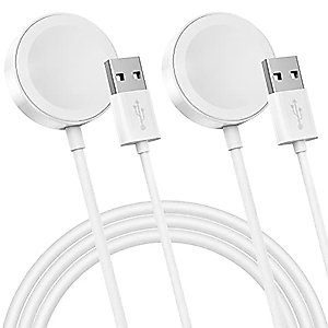 for Apple Watch Charger 2Pack 6.6ft/2m,Fast iWatch Charger Wireless Magnetic Charging Cbale Compatible with Apple Watch Charger Series 8/7/6/5/4/3/2/1/SE