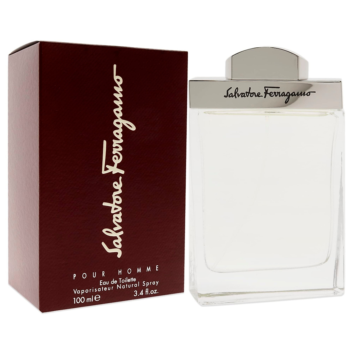 Salvatore Ferragamo By Salvatore Ferragamo For Men. Eau De Toilette Spray 3.4 Ounces, 3.4 fl. oz.